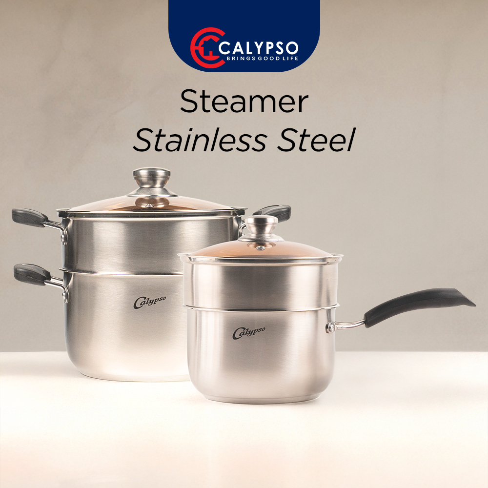 Jual Calypso Panci Kukus Multifungsi + Steamer 20-26cm Stainless Steel ...