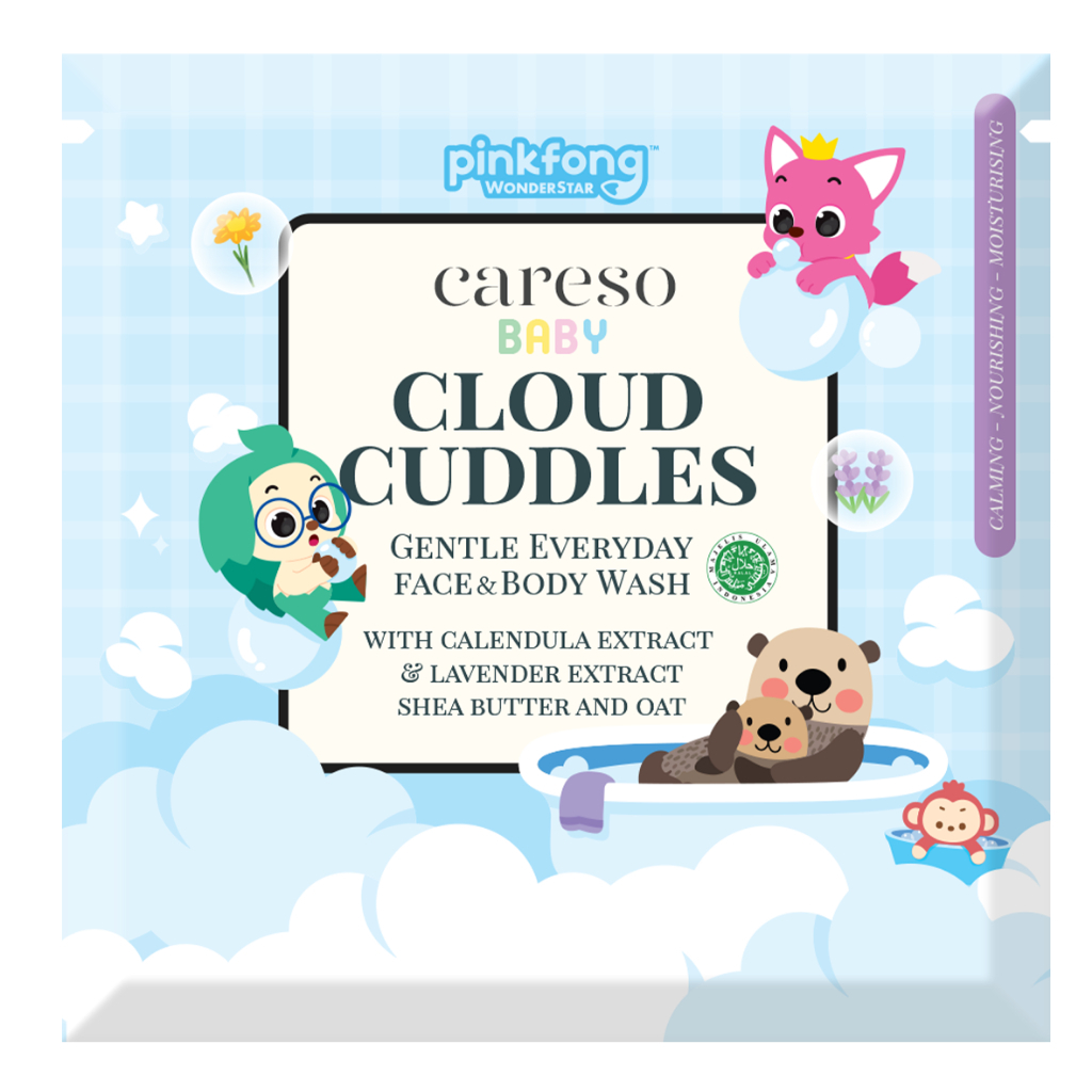 Jual [SAMPLE] ⁠Careso Baby - Face & Body Wash- Sachet [NOT FOR SALE ...