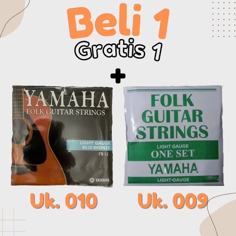 Jual Tali Senar Gitar Akustik Yamaha 1 Set Murah Medan Aksesoris ...