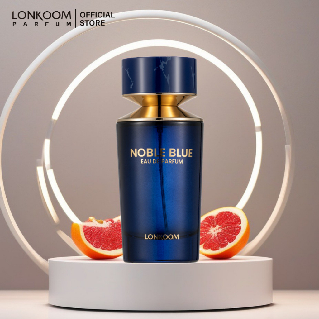 Jual Lonkoom Noble Biru EDP 100ml Parfum Pria Tahan Lama Pathcouli ...