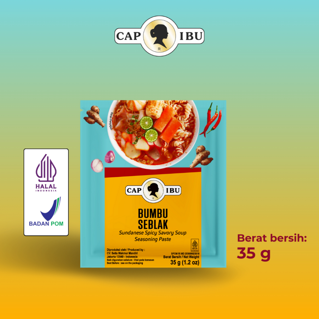 Jual CAP IBU Bumbu Seblak Sachet 35 gram | Shopee Indonesia