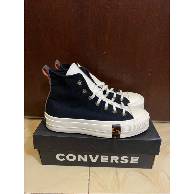Jual Converse CT AS Lift High Tortoise Black Egret Women A05257C ...