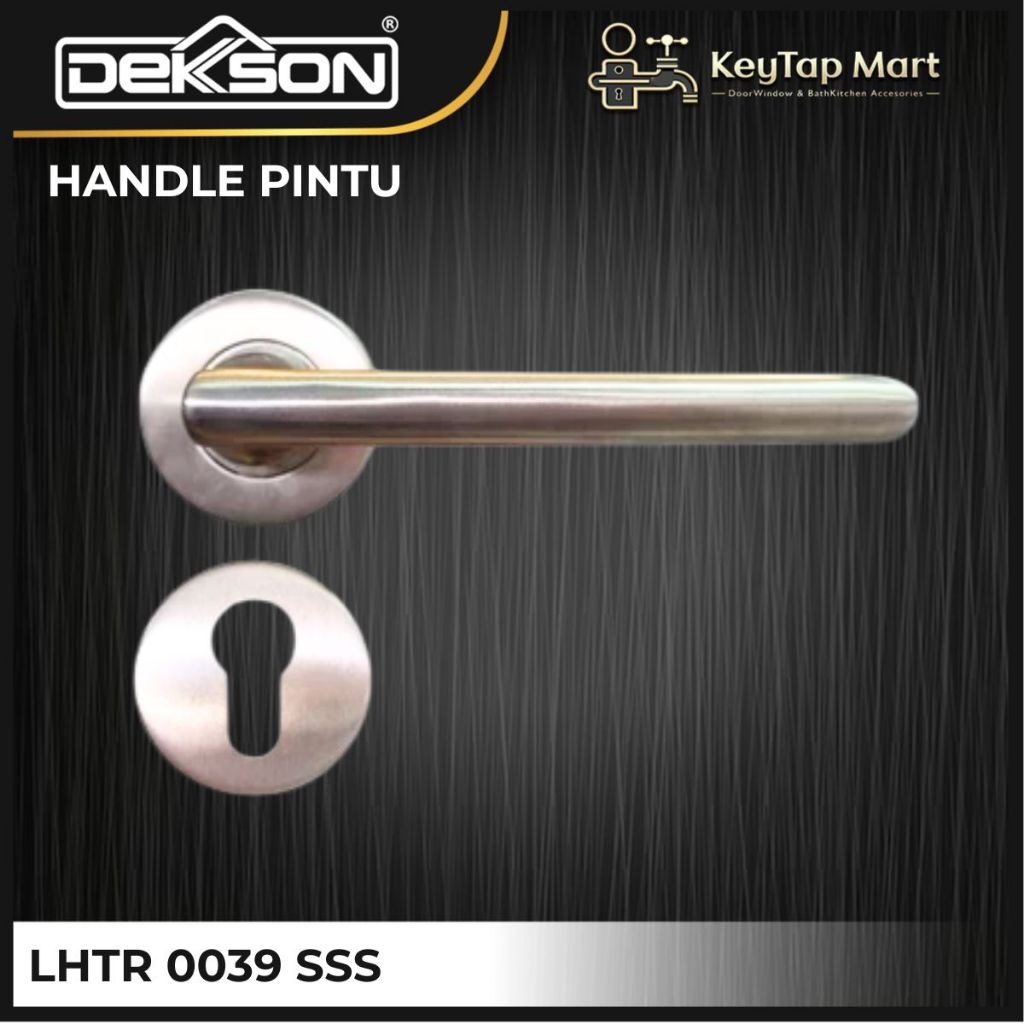 Jual Handle Pintu Dekkson LHTR 0039 SSS Lever Handle/Gagang Pintu Set ...