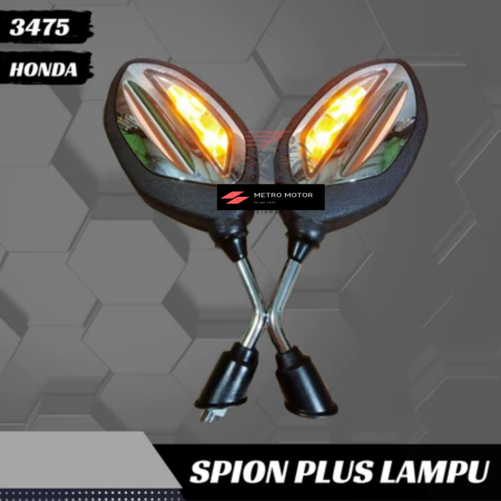 Jual Spion Led Lampu Sein Model Beat Universal Untuk Semua Motor Honda ...