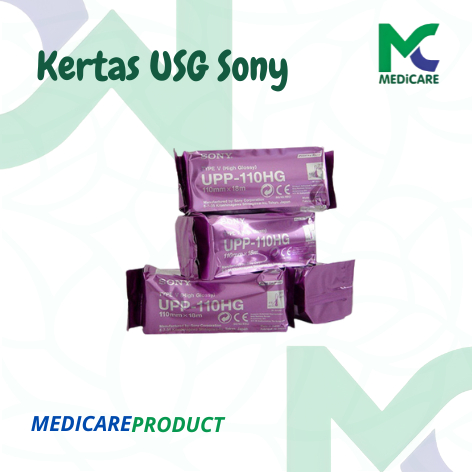 Jual Kertas USG Sony UPP 110 HG/110mmx18m Kertas Thermal High Glossy ...