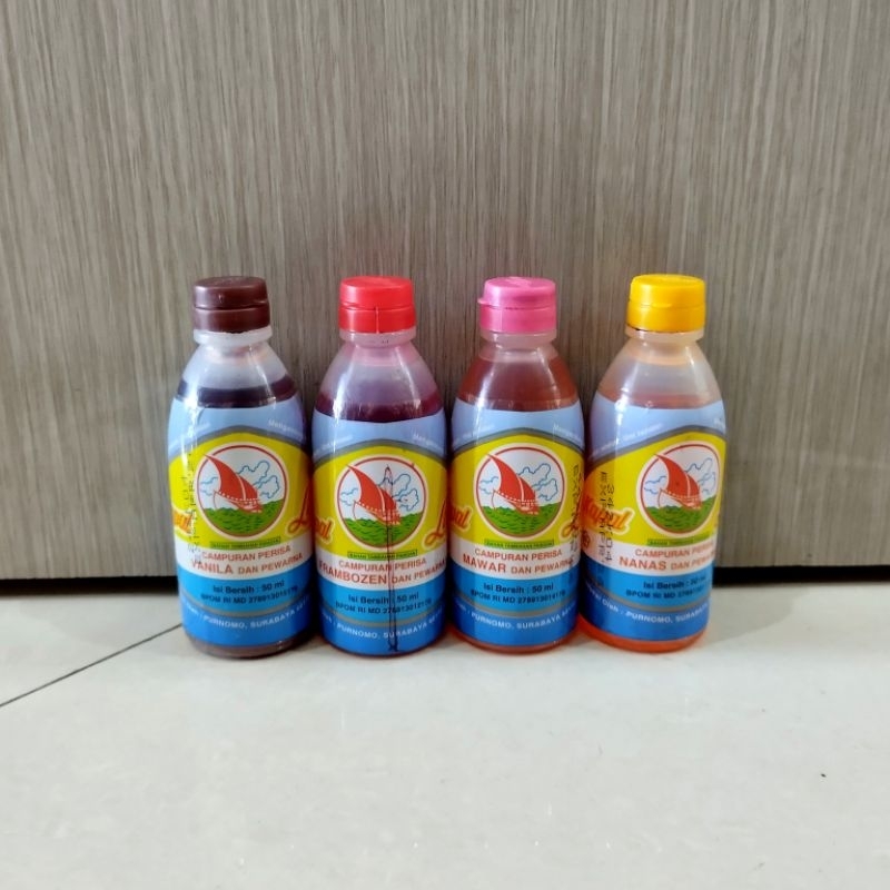 Jual Perisa Essence Cap Kapal Lajar/ Kapal Layar 50ml/Campuran sirup ...