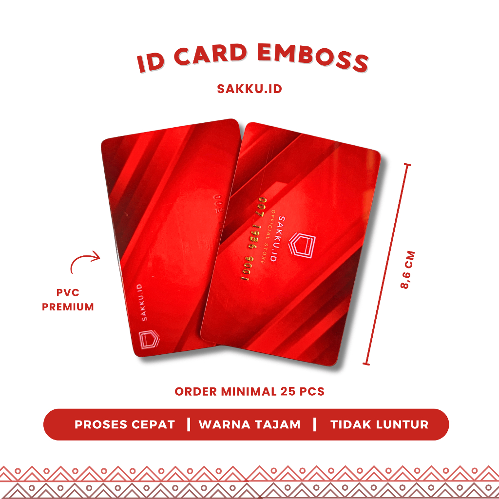 Jual CETAK ID CARD EMBOSS (HURUF TIMBUL) MEMBERCARD EMBOSS | Shopee ...
