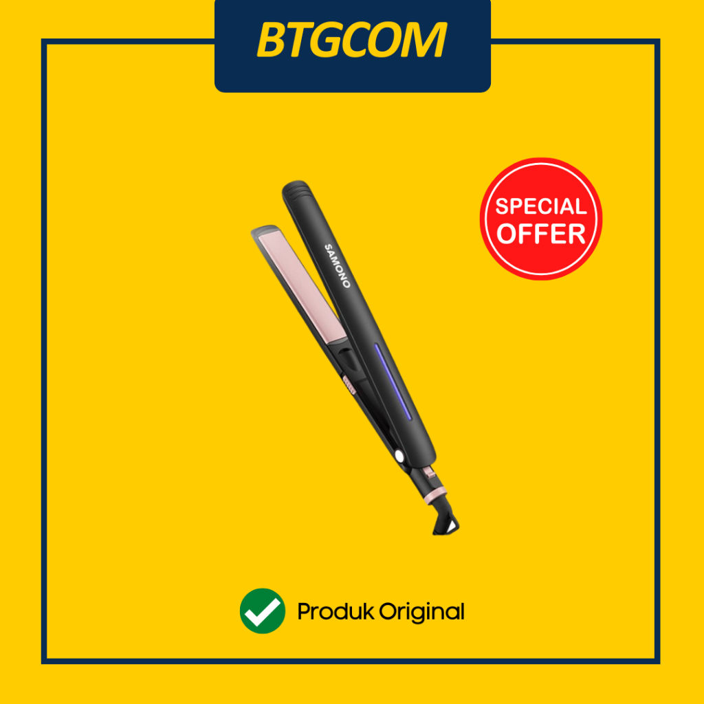 Jual HAIR STRAIGHTENER & CURLER CATOKAN SAMONO SW-HS20 ALAT CATOK 2IN1 ...