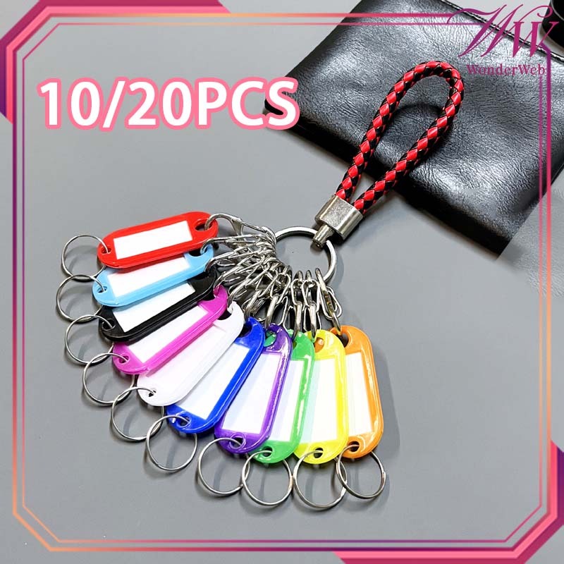 Jual 1set Gantungan Kunci Nama Gantungan Kunci Label Warna Tag ...