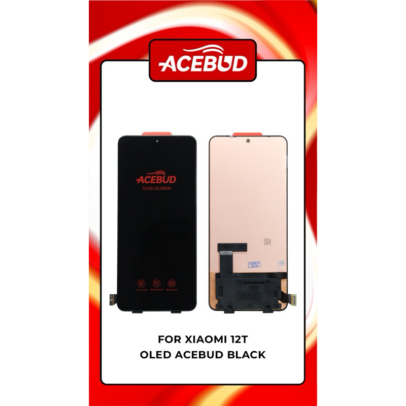 Jual LCD XIAOMI 12T OLED ACEBUD BLACK+TS /XIAOMI 12T PRO/K50 ULTRA ...