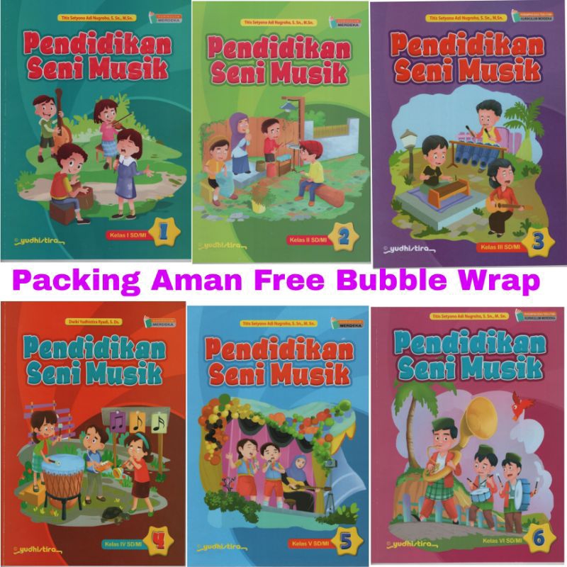 Jual Original Pendidikan Seni Musik SD Kelas 1 2 3 4 5 6 Kurikulum ...