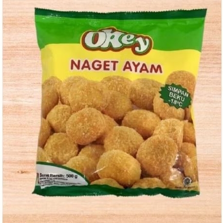 Jual FROZEN FOOD NUGGET AYAM OKEY 500g | Shopee Indonesia