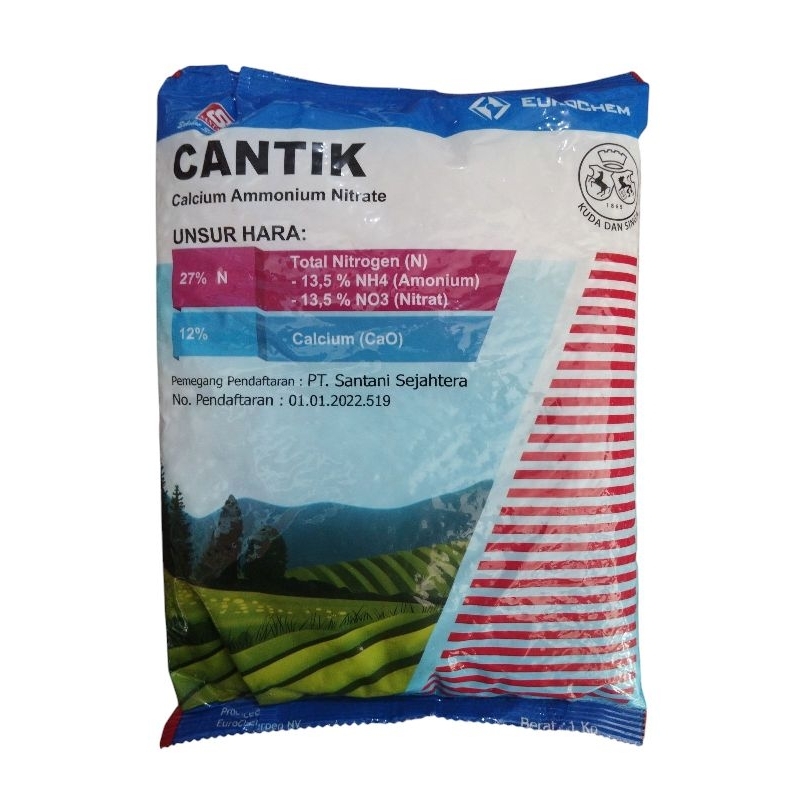 Jual Pupuk Cantik 1 Kg – Perpaduan Nitrat, Amonium & Kalsium untuk ...