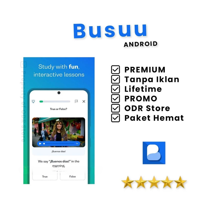 Jual Lifetime Busuu Untuk Belajar Bahasa Dengan Mudahnya Aplikasi | Shopee Indonesia