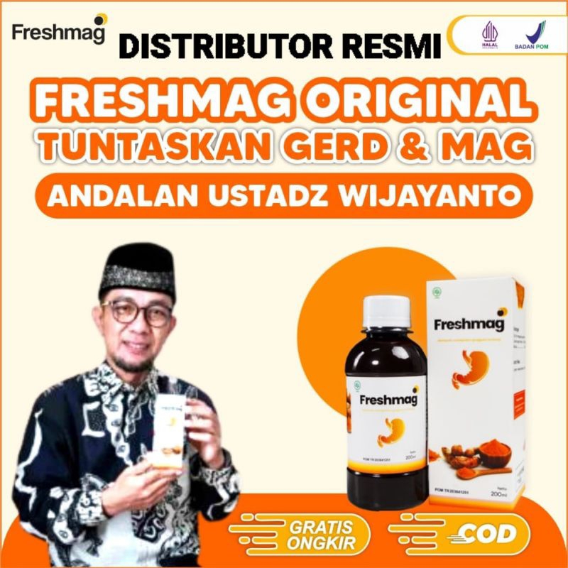 Jual FRESHMAG - 3x Lebih Cepat Atasi Masalah Lambung - Original Madu Herbal Obat Maag Atasi Magh ...