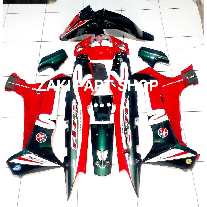 Jual body halus full set fizr Caltex body halus full set Yamaha f1zr ...