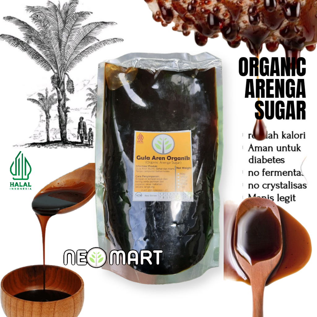 Jual Premium Brown Sugar / Jawa Aren Cair / Gula Merah Cair Premium 1kg ...