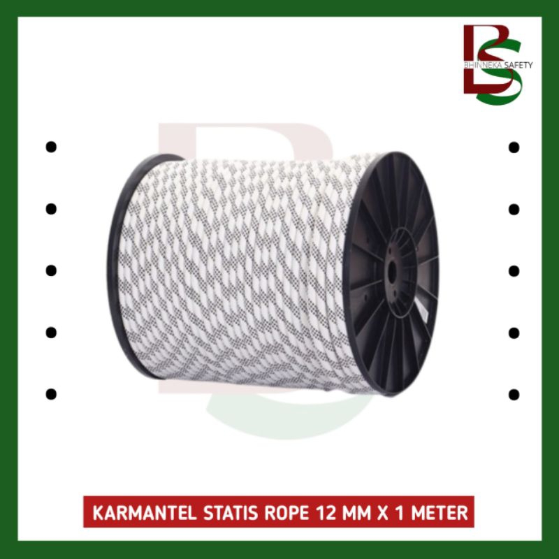 Jual Tali Karmantel Statis 12 mm X 1 Meter / Tali Safety Climbing ...