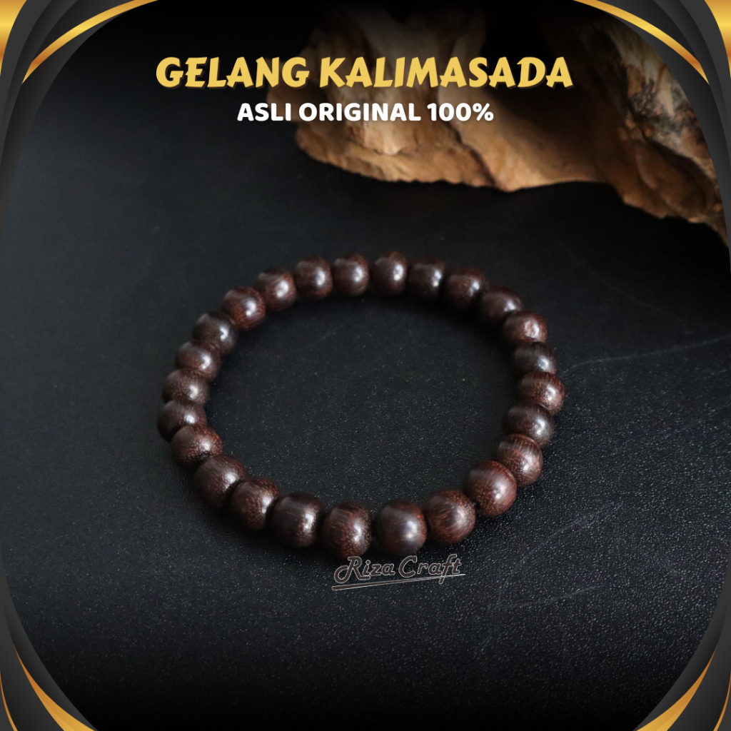 Jual Gelang Kayu Kalimasada Kalimosodo 8mm ASLI 100% Original Etnik ...