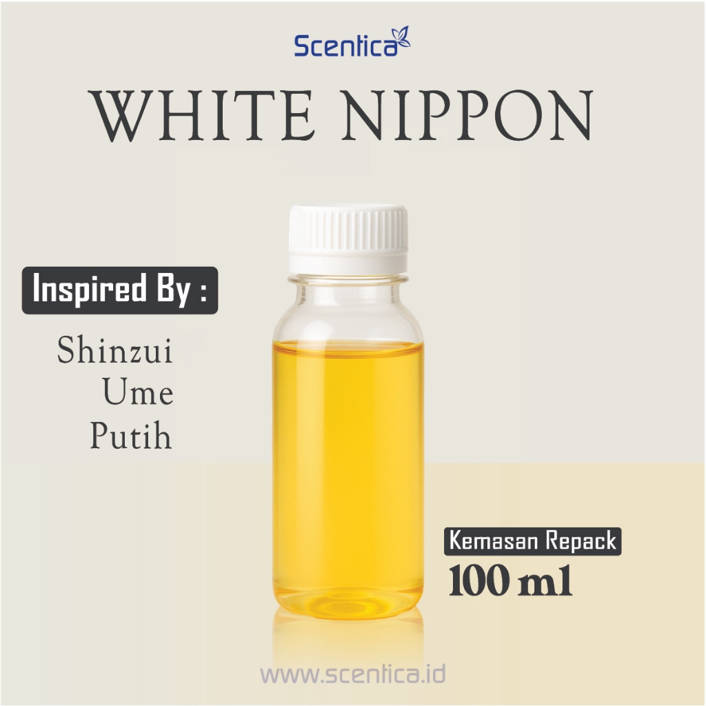 Jual BIBIT PARFUM WHITE NIPPON INSPIRED BY SHINZUI UME PUTIH KEMASAN ...