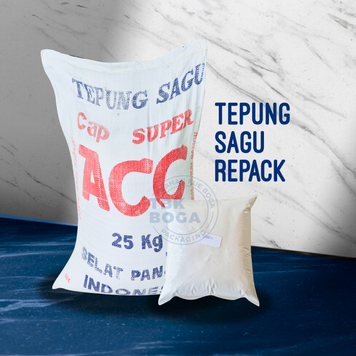 Jual ( Repack ) Tepung Sagu Cap Super ( 500 gr ) ACC Sago Pati Bukan ...