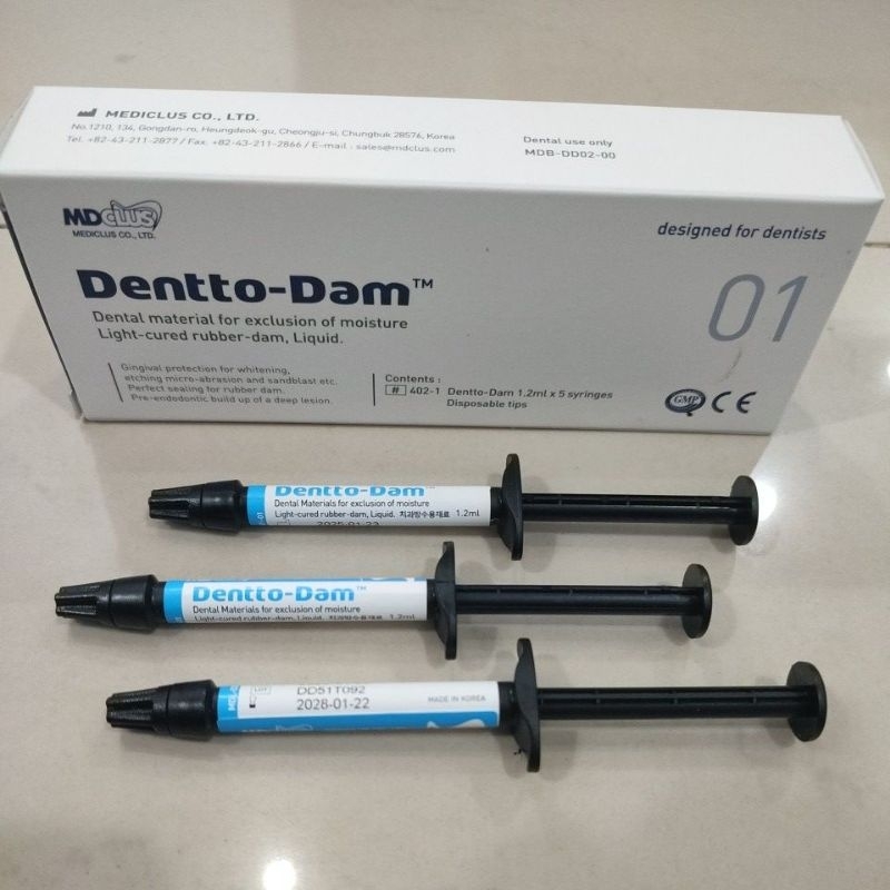 Jual Dental pelindung gusi Sebelum Bleaching Dental dentto dam ginggiva ...