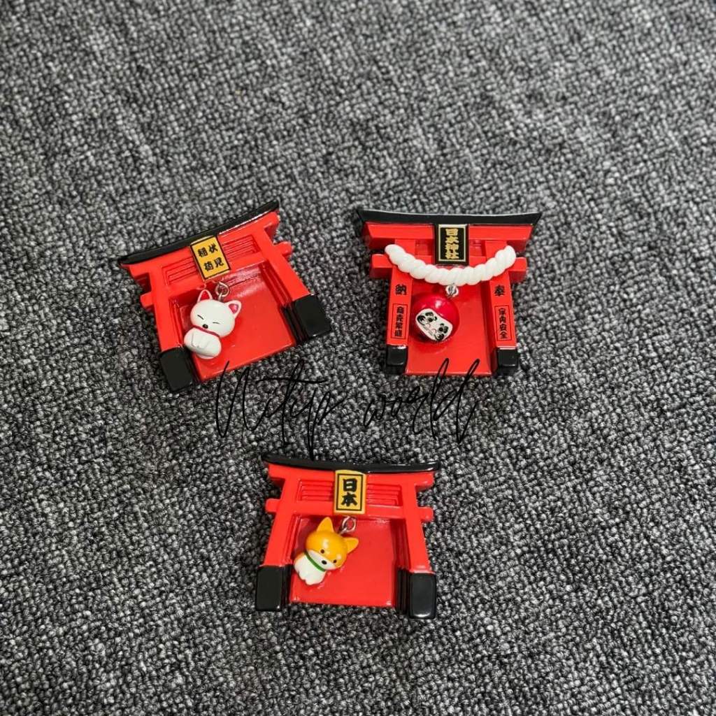 Jual Magnet Kulkas Jepang Kyoto Torii Gate | Souvenir Jepang Lucu (3 ...