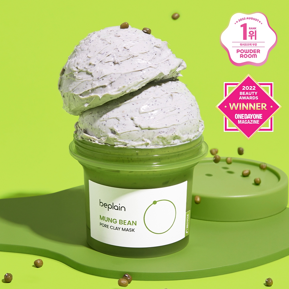 Jual [NEW LAUNCH] BEPLAIN MUNG BEAN PORE CLAY MASK 120ML | Shopee Indonesia