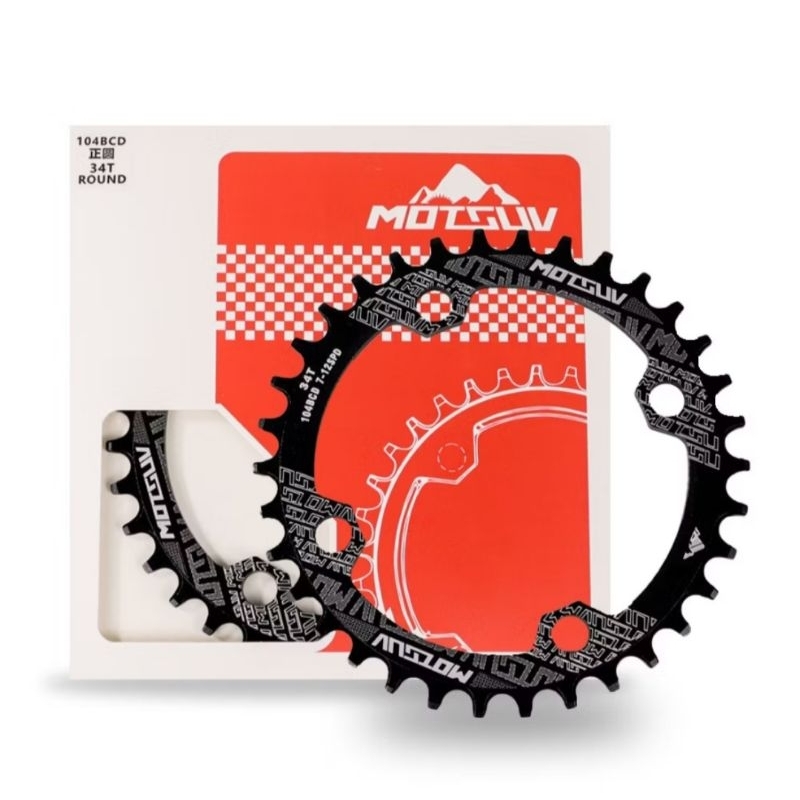 Jual Chainring 104 BCD 32t 38t 36t MOTSUV bisa untuk shimano MTB | Shopee Indonesia