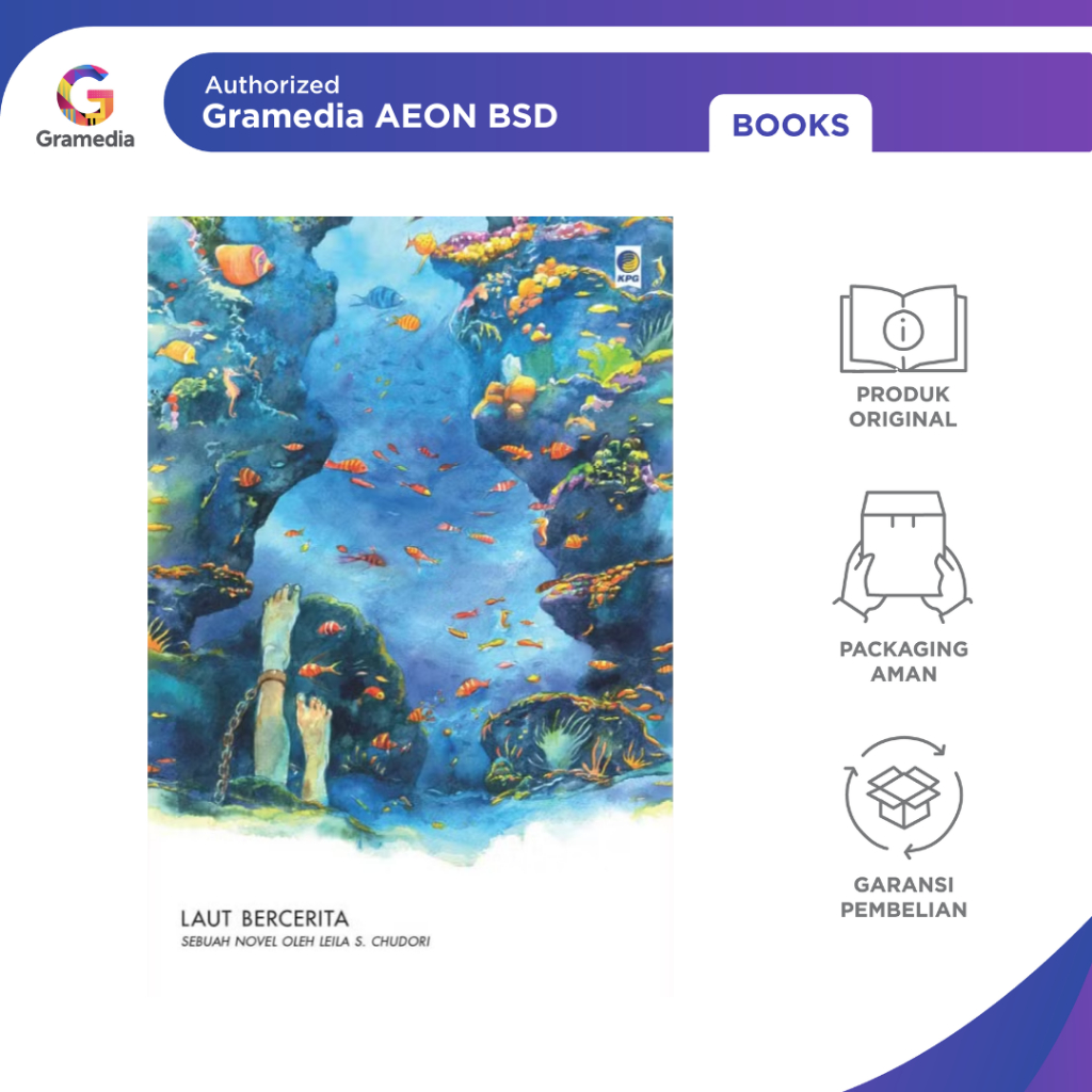 Jual GRAMEDIA BSD CITY - Leila S. Chudori Novel Laut Bercerita - KPG ...