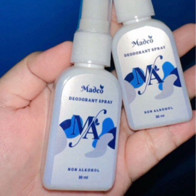 Jual Ma Deodorant Spray - Madeo mini Ori BPOM | Shopee Indonesia