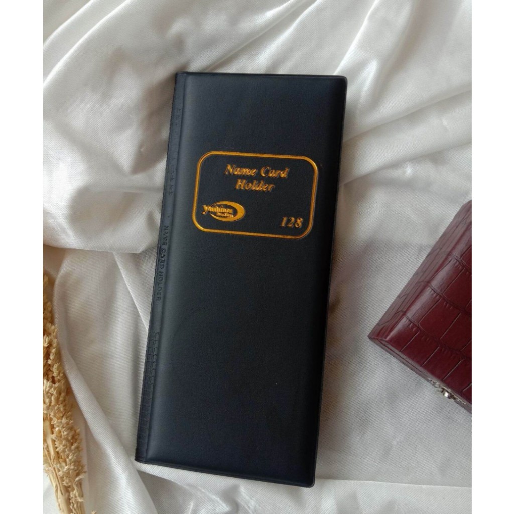 Jual BUKU KARTU NAMA 128 CARDS / Name card holder 128 ++++ | Shopee ...