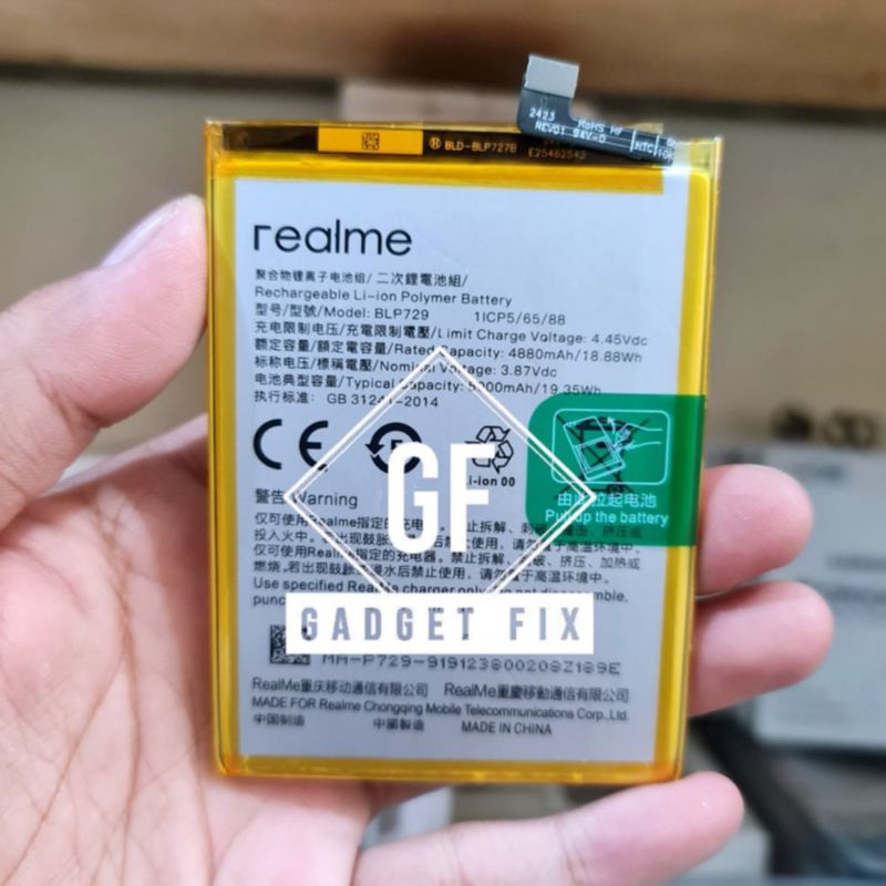 Jual Baterai Batre Realme BLP729 Original HP Realme C20 RMX3063 RMX3061 ...