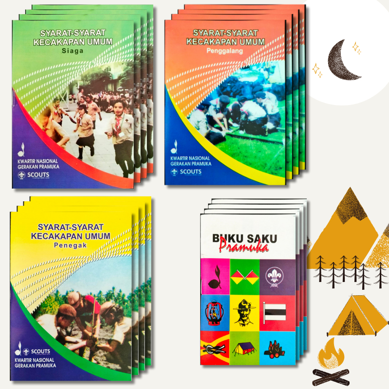 Jual Buku Saku Pramuka dan SKU Pramuka Siaga, Penggalalng, Penegak ...