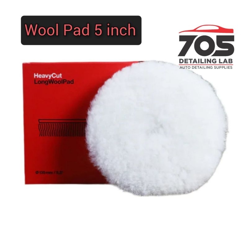 Jual Koch Chemie Heavy Cut Long Wool Pad 5 inch 135mm | Shopee Indonesia