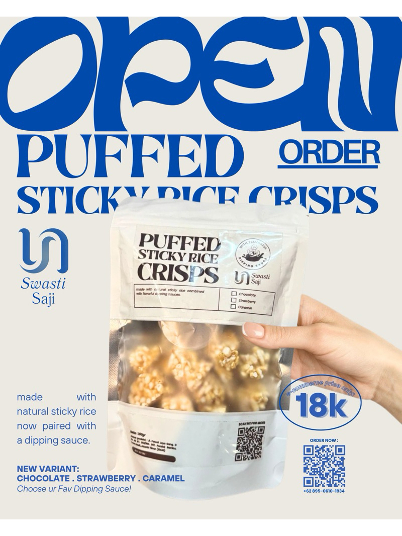 Jual Puffed Sticky Rice Crisps | Shopee Indonesia