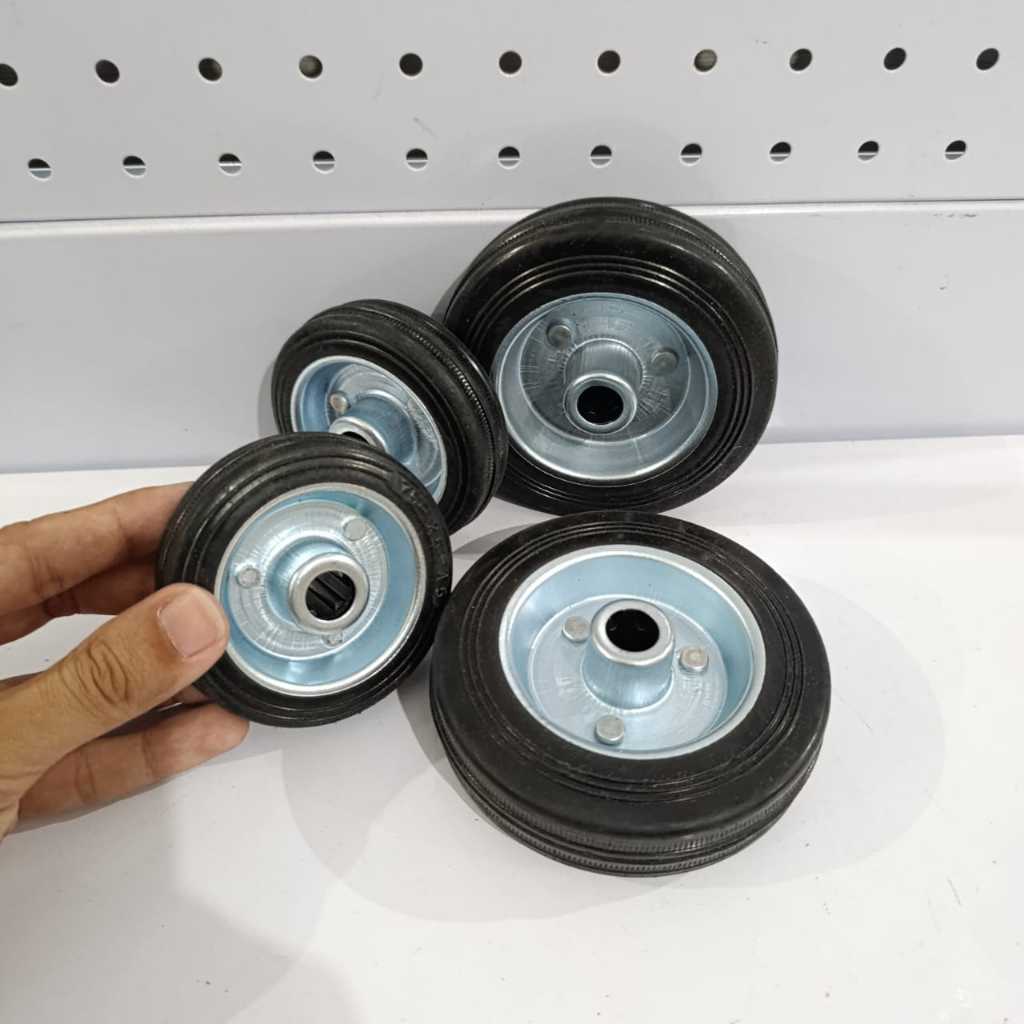 Jual RODA ONLY 4 Inch - Roda Caster Roda Karet Roda Etalase Gerobak ...