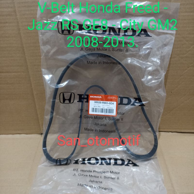 Jual fanbel fan belt Vbelt vanbel tali kipas Jazz RS 2009-2013 City ...