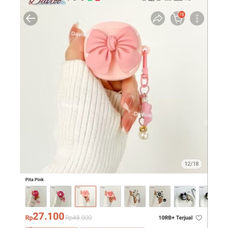 Jual Casing Baseus Wm01 Pita Pink ( baca desk ) | Shopee Indonesia