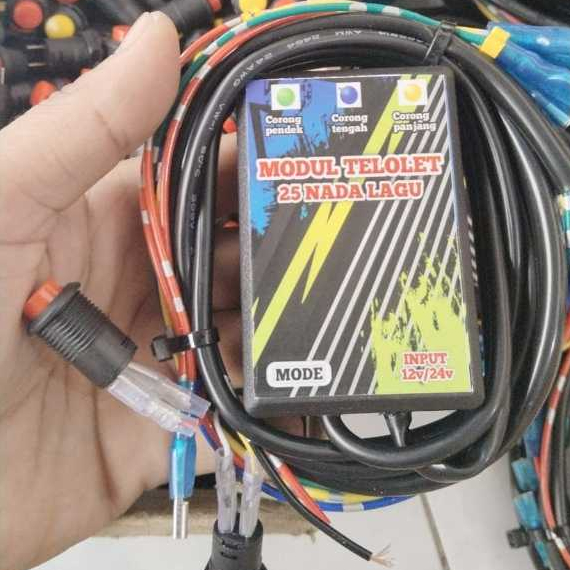 Jual Modul Klakson Telolet 3 Corong 12/24Volt | Shopee Indonesia