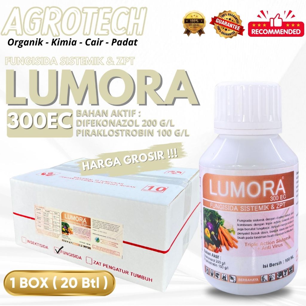 Jual LUMORA 300EC 100ml Fungisida Sistemik Atasi Antraknosa Sayur Dan ...