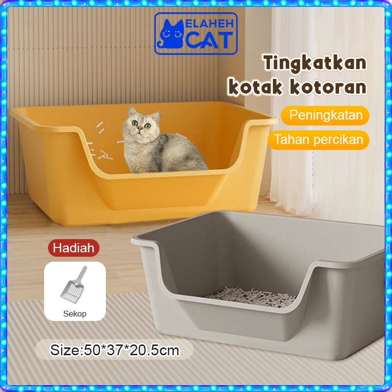 Jual Besar Kotak Kotoran Kucing Litter Box Kucing Baskom Pasir Kucing ...