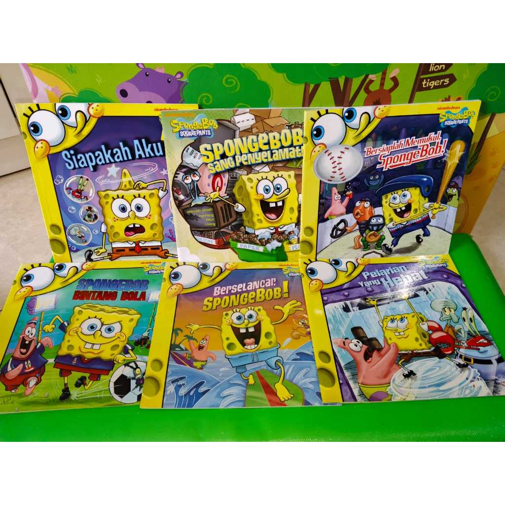 Jual SPONGEBOB -STORY BOOK Parade paskah buku | Shopee Indonesia