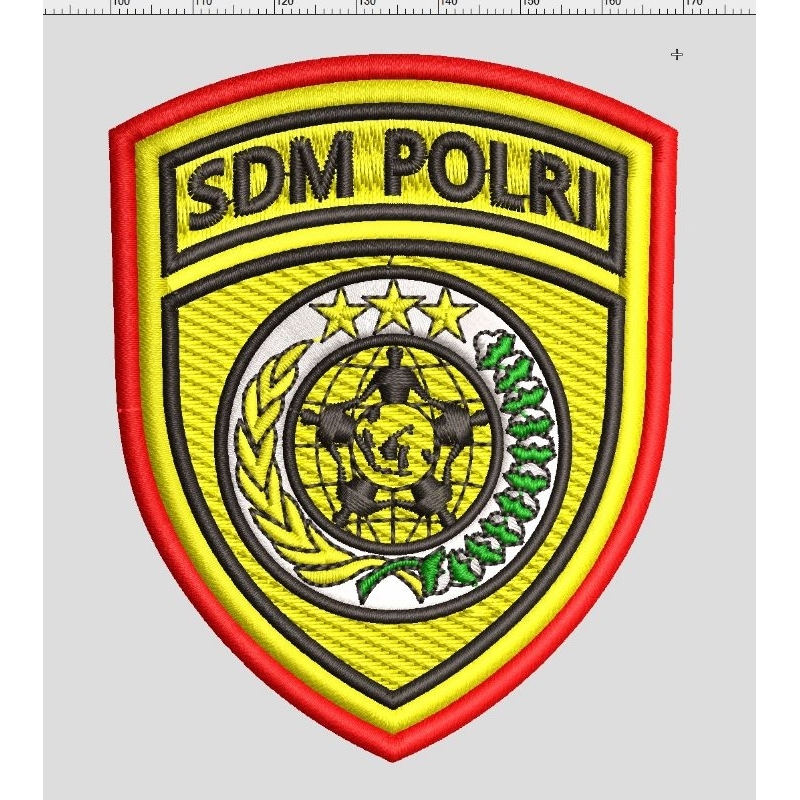 Jual logo Bag Sumda / SDM polri | Shopee Indonesia