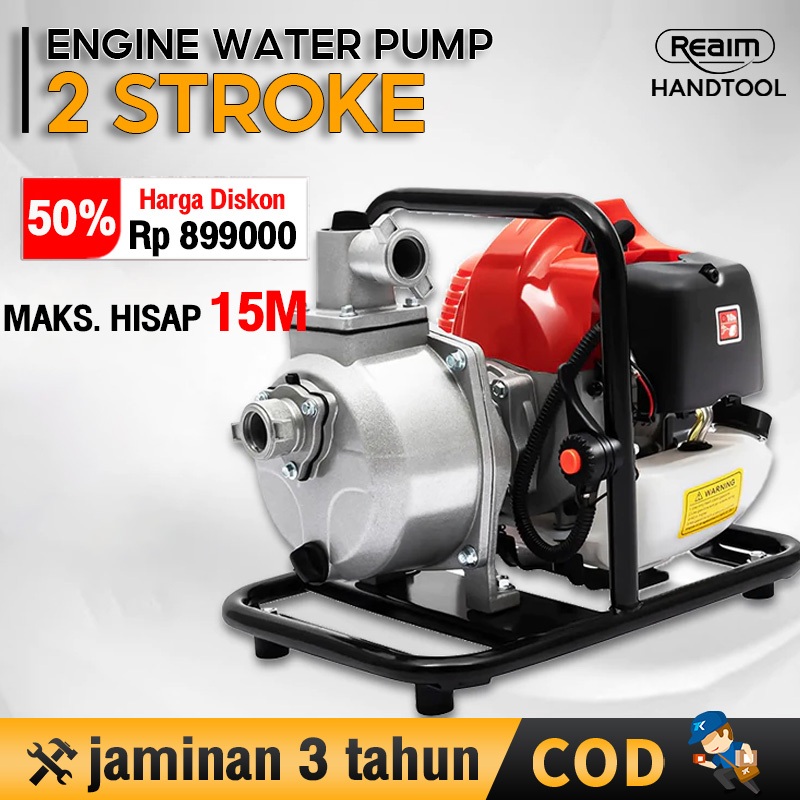 Jual Reaim Water Pump Pompa Air Pertanian Daya Tinggi 2-tak Mesin Pompa ...