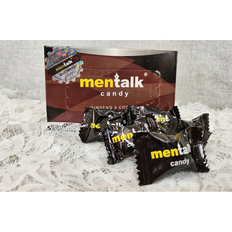 Jual Permen Spesial herbal Mentalk 1Box OriginalBarcode isi 30Pcs Candy ...