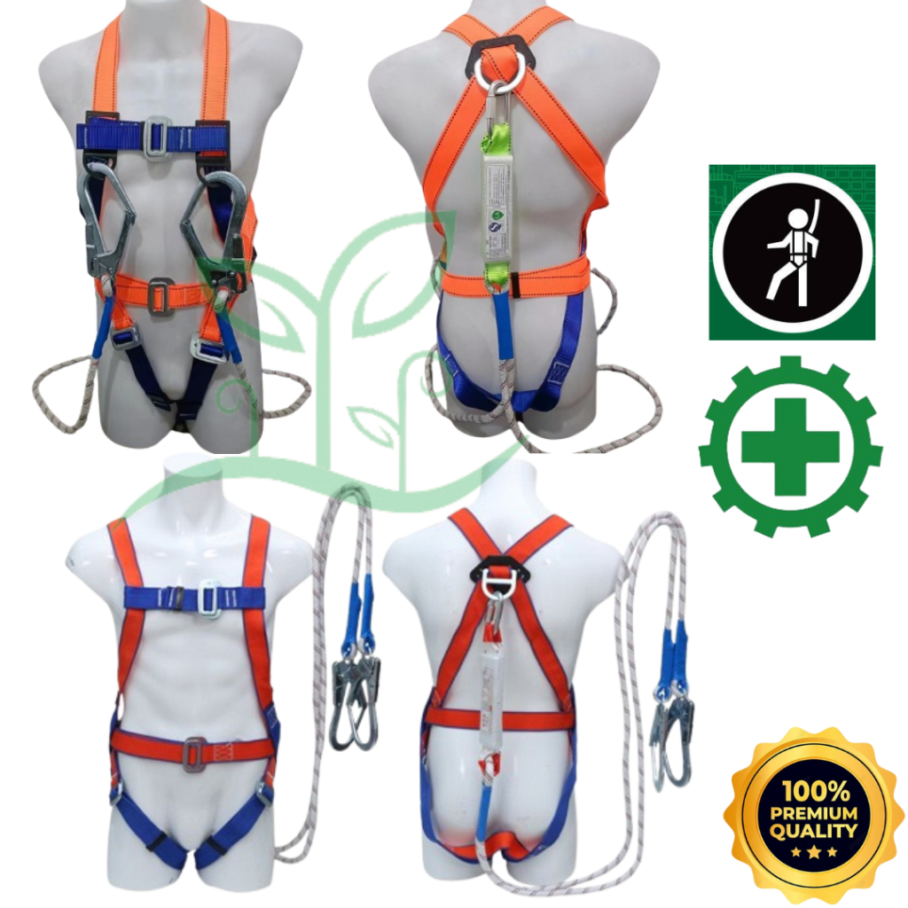 Jual SAFEMAX ECO Karmantel Full Body Harness Double Hook, Dua Hook Ada ...