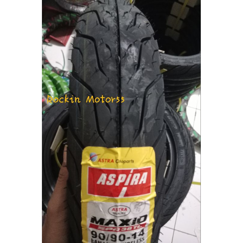 Jual Ban Tubeless / tube type Aspira SPR TL 38 90/90-14 (Garansi ...
