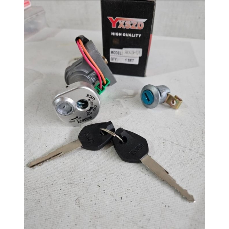Jual KUNCI KONTAK KOMPLIT TAMBAH KUNCI SADEL MOTOR SHOGUN 125 MAIN ...