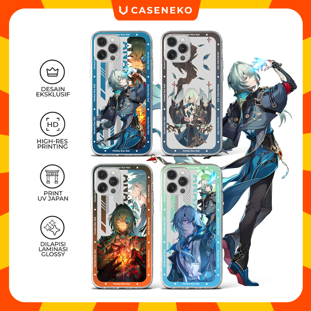 Jual Custom Casing HP Anaxa Honkai Star Rail HSR Phone Case V1 | Shopee ...